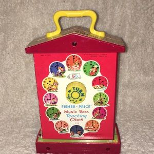 Fisher-Price | Toys | Fisher Price Box Teaching Clock | Poshmark